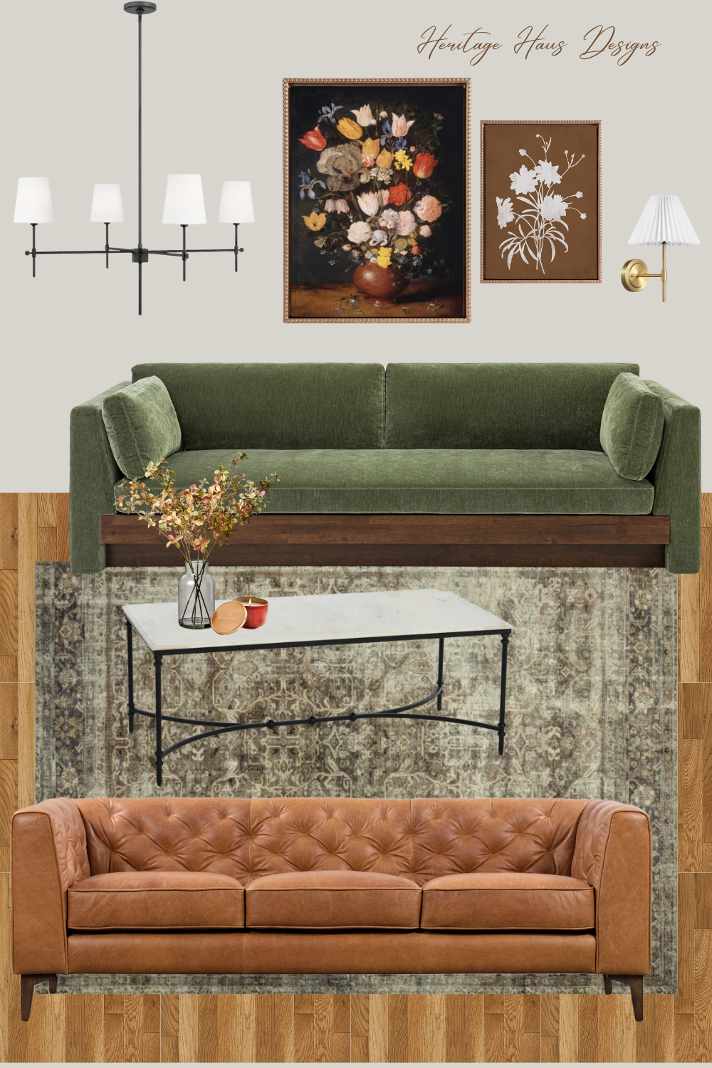 Create a Traditional Eclectic Living Room: Shop the Look - Heritage ...